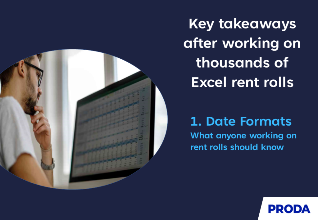 Excel rent rolls: date format problems - PRODA