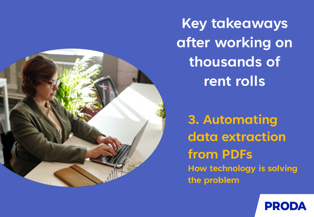 Automating rent roll data extraction from PDFs - PRODA Automating rent roll data extraction from PDFs - PRODA